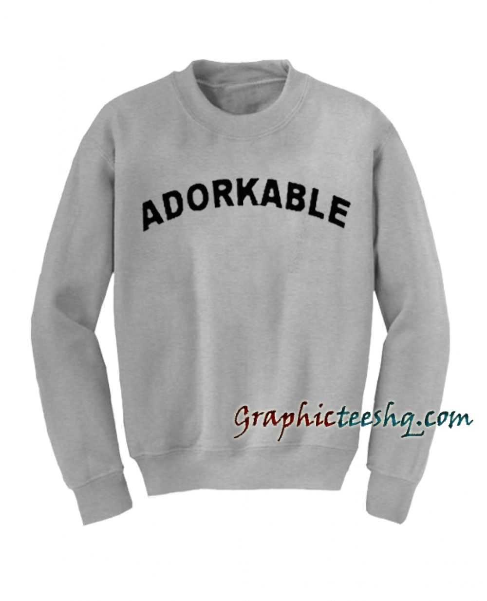 Adorkable Unisex Sweatshirt - Funny America Shirts