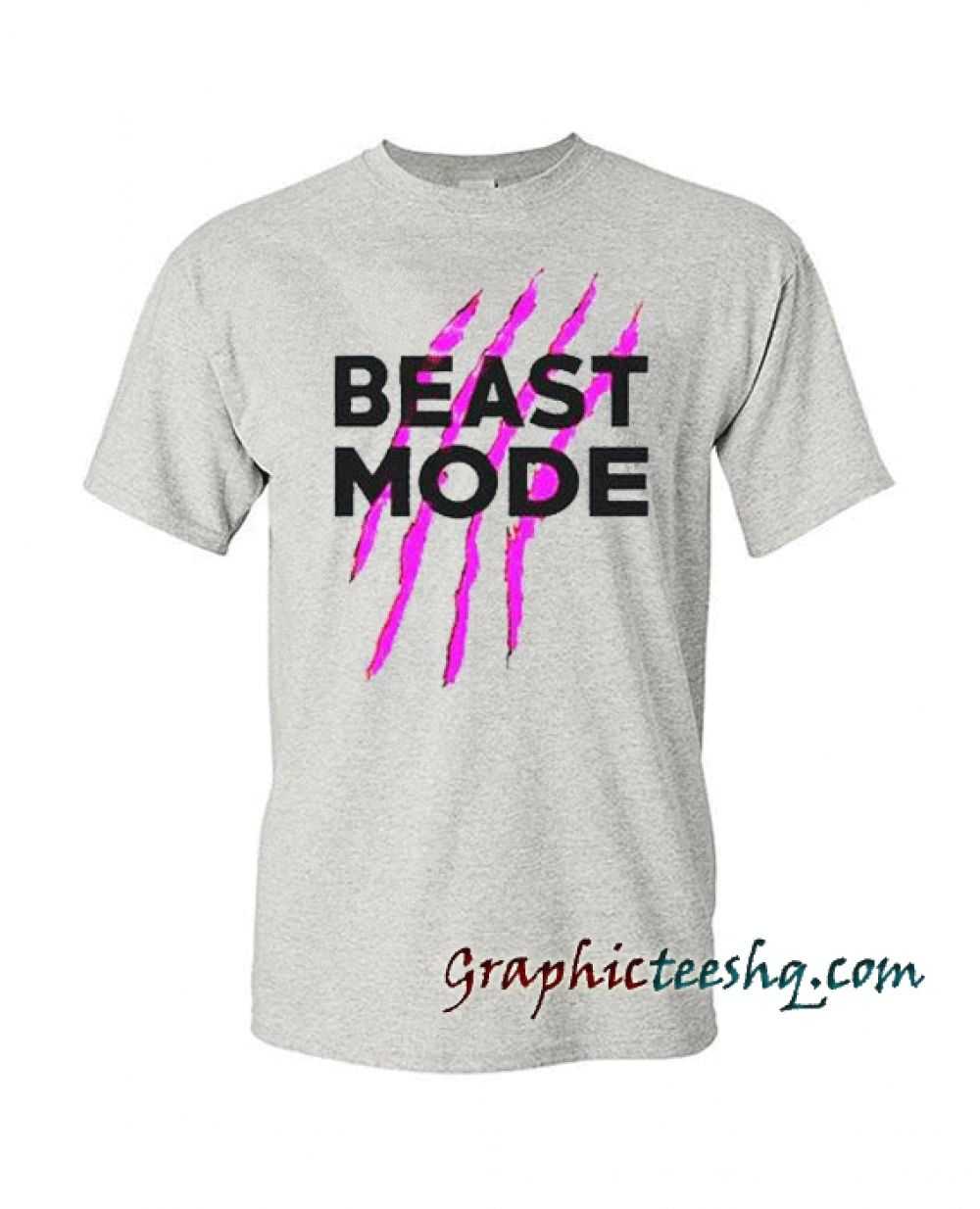 Beast Mode tee shirt for adult men and women.It feels soft