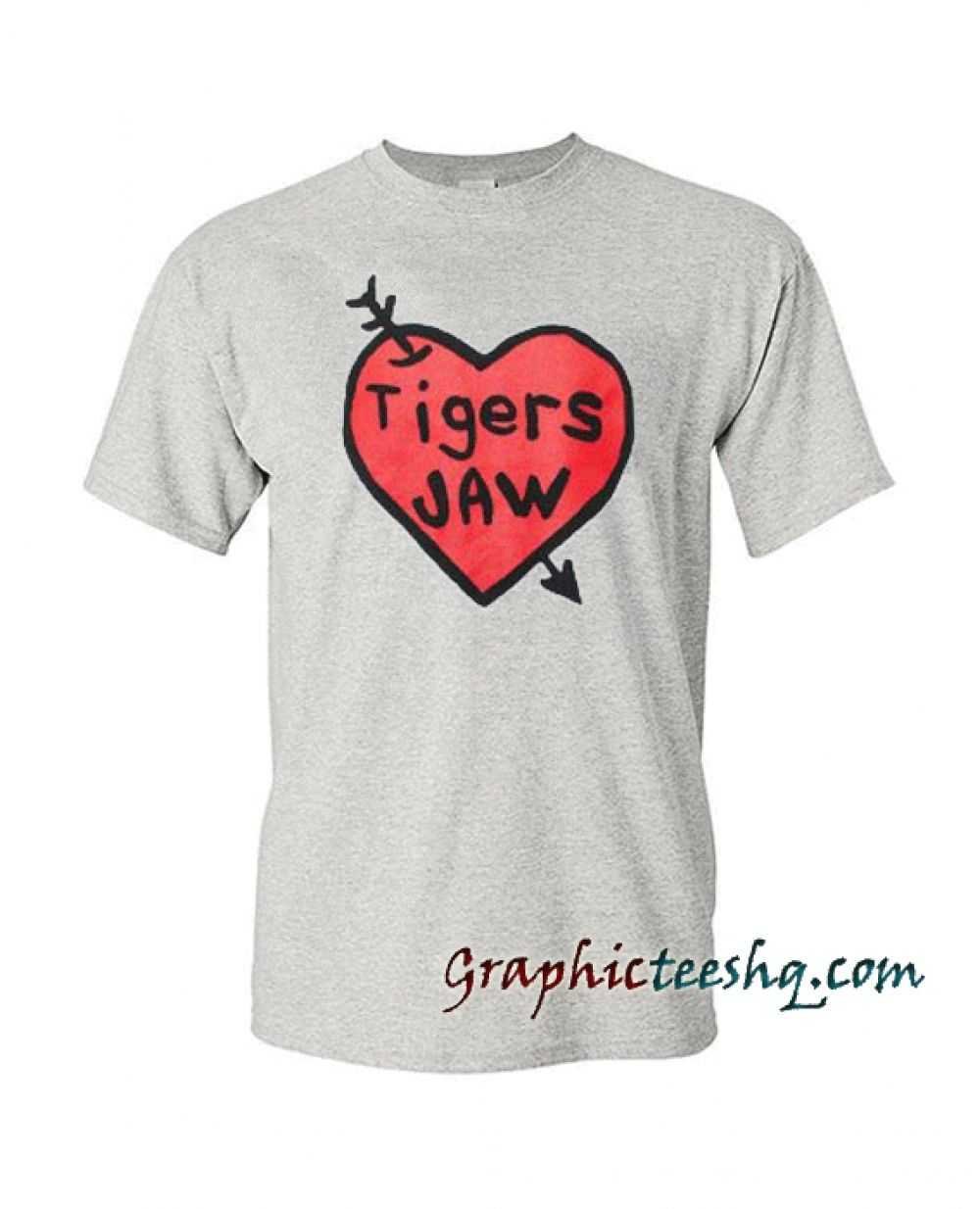 Tigers Jaw tee shirt for adult men and women.It feels soft and lightweight.