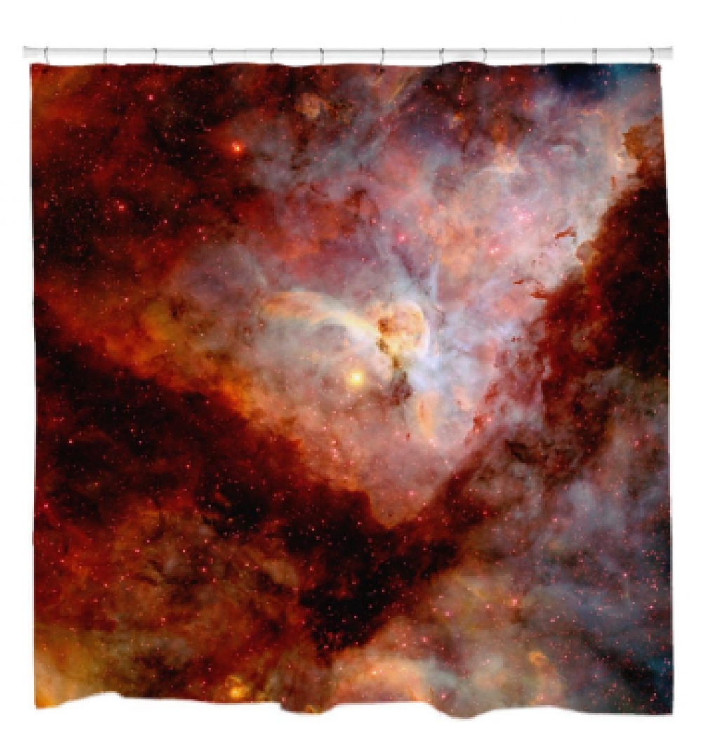 Red Carina Nebula Shower Curtain fresh bathroom ideas for your bathroom ...