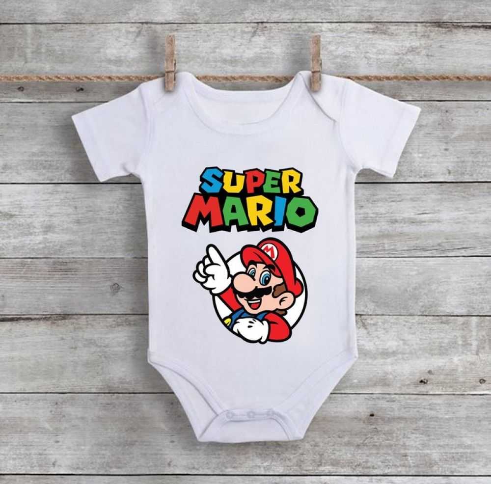 Super Mario Baby Onesie | Unique Baby Onesies