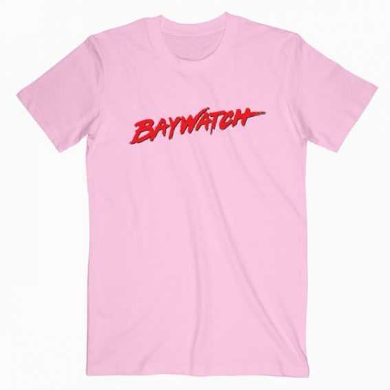 Baywatch Tee Shirt for adult men and women.It feels soft and lightweight.