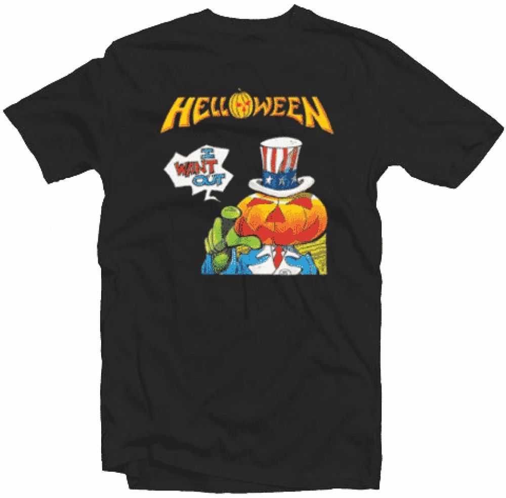 Helloween Tee Shirt for adult men and women.It feels soft and lightweight.